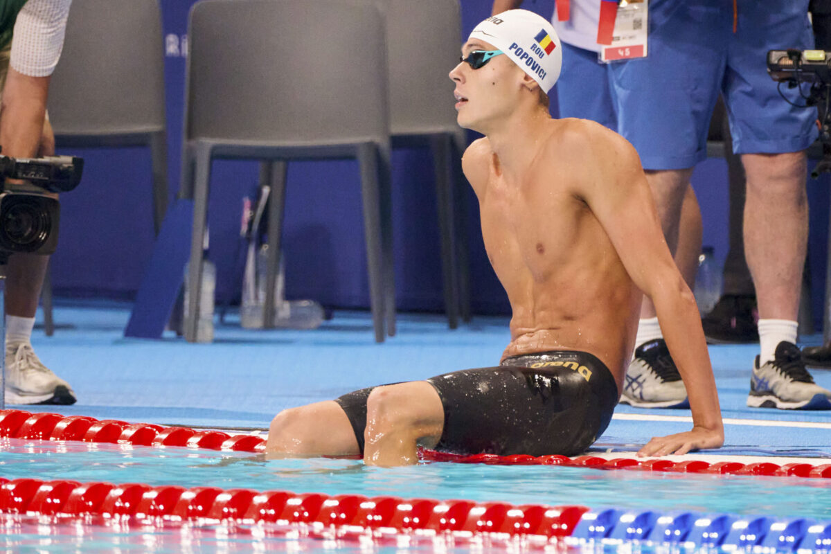David Popovici, medalie de bronz la proba 100 de metri liber: "Sunt al treilea din lume"
